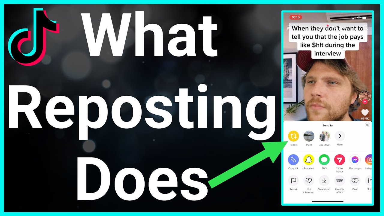 What Happens When You Repost On TikTok?