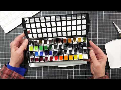 Popular paint! Mission Gold Tripple Pan Watercolor (in a CUTE Palette ...