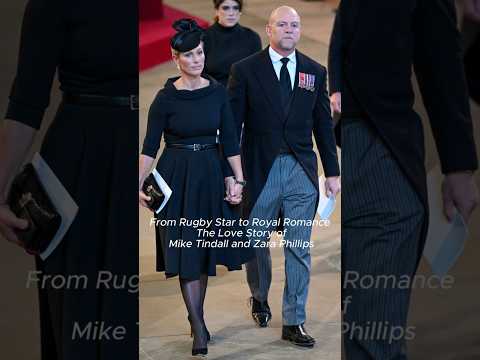 From Rugby Star to Royal Romance The Love Story of Mike Tindall and Zara Phillips #diamond #news
