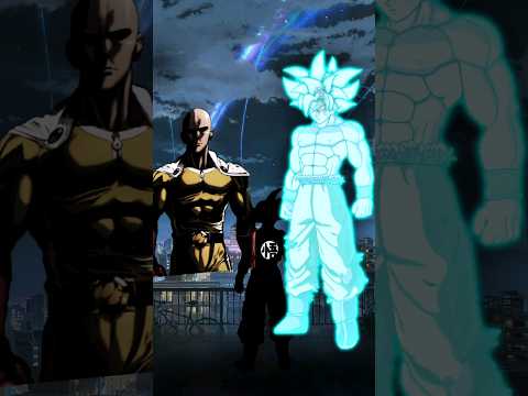Who is stronger💪🏻| Saitama(Serious) vs mui goku susanoo#shorts #dbs #dbz