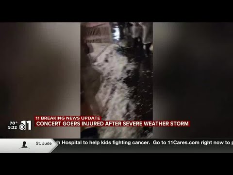 WATCH: Colorado Springs concert-goer recalls severe storm at Red Rocks Amphitheatre