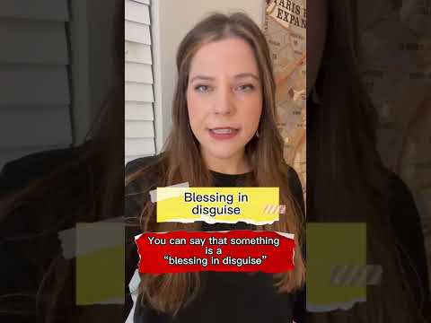 English expressions - âblessing in disguiseâ