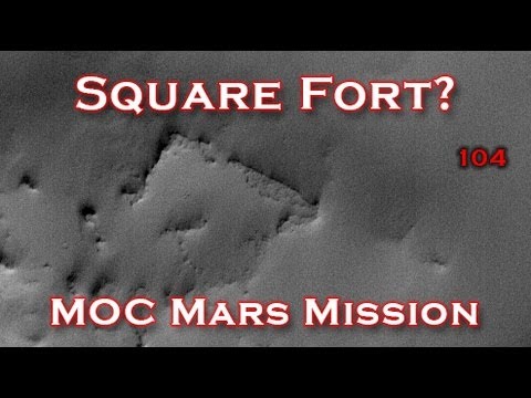 MOC Image Reveals Square Fort Ruins On Mars? | Beyond Science | Before ...