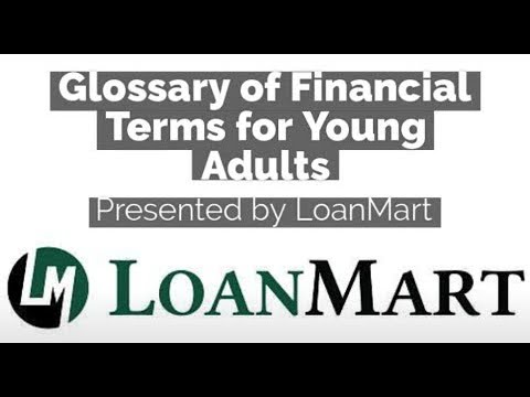 Glossary of Financial Terms for Young Adults
