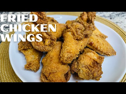 Crispy Chicken Wings | Fried Chicken Wings | Appetizer Recipes | Soul Food Recipes | Fried Chicken