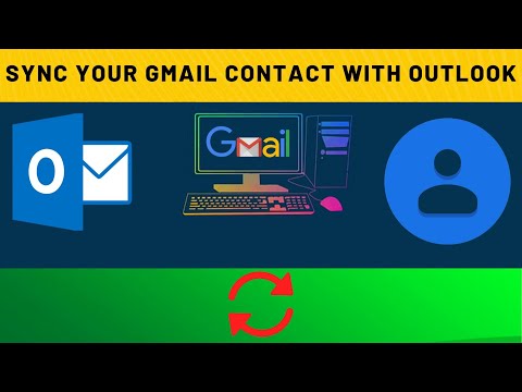 How to Import and Export Gmail Contacts in Outlook | Easy and Simple Steps | Tutorial Video