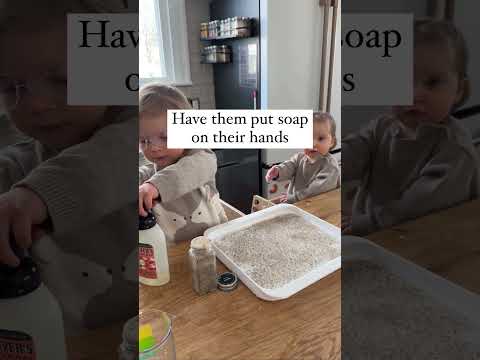 Toddler science experiment to try! #toddleractivities #toddlermom #montessoritoddler