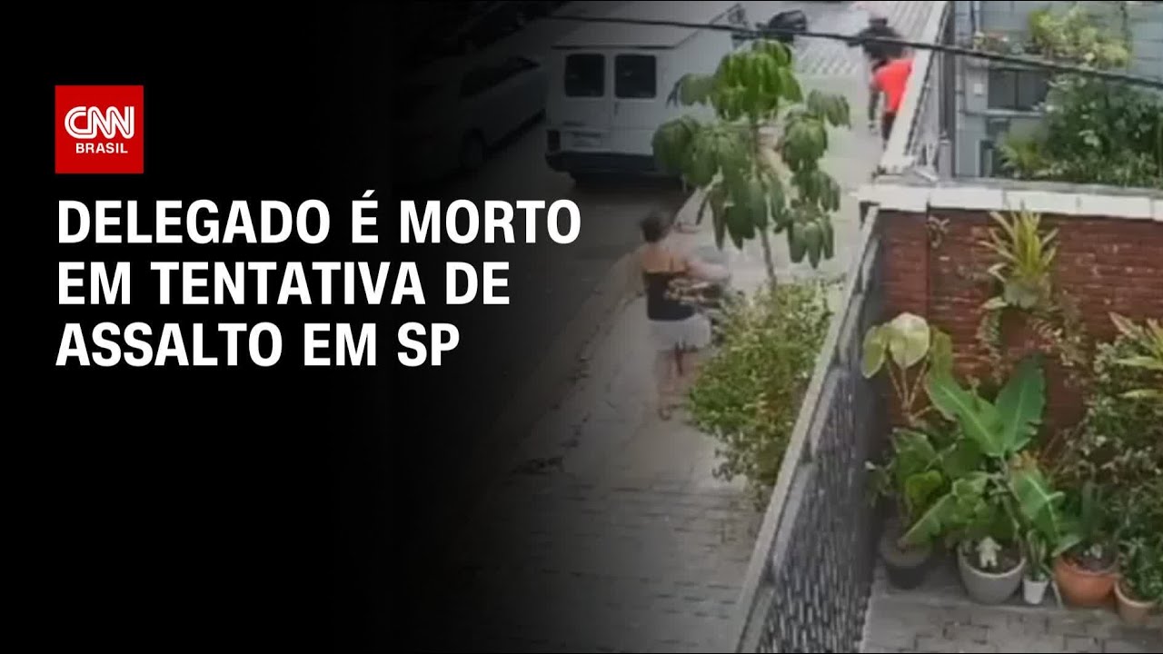 Delegado é morto em tentativa de assalto em SP | CNN Brasil
