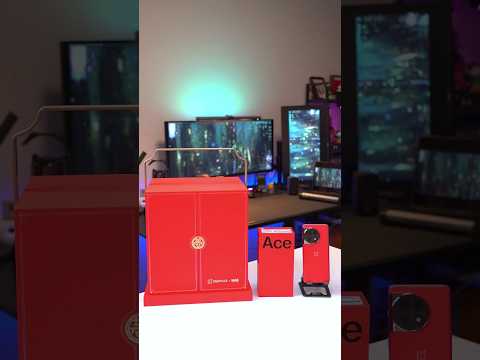OnePlus Ace 2 Yuanshen customized gift box, unboxing experience,