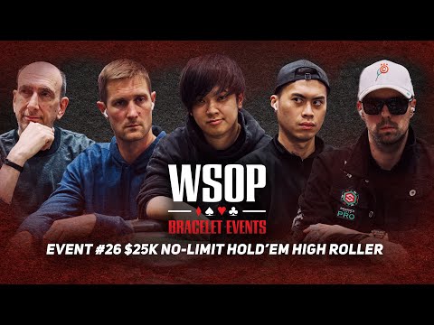 Brad Owen, Erik Seidel & Masato Yokosawa at WSOP $25K High Roller!