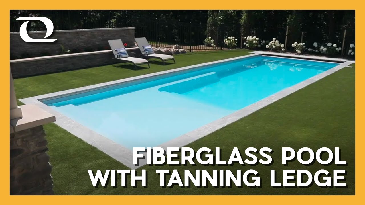 Lil Bob LX | Fiberglass Pool With Tanning Ledge | Thursday Pools