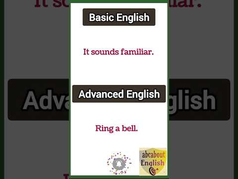 Basic English vs Advanced English (5) #advanceenglish #english #shorts