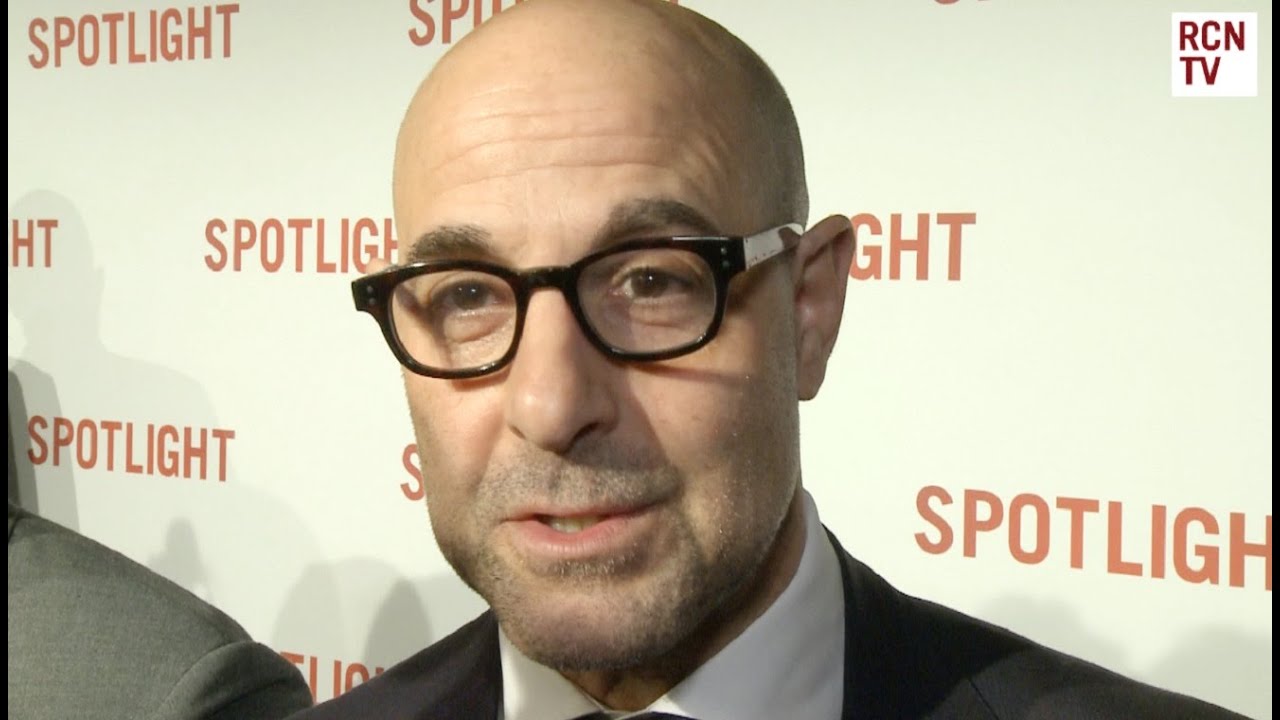 Stanley Tucci Interview Spotlight Premiere
