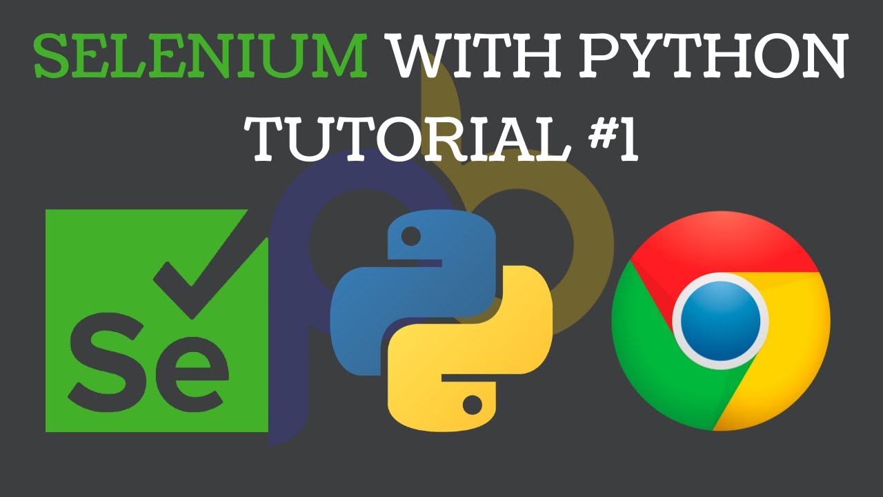 Selenium with Python Tutorial #1 | Install Selenium and Chromedriver