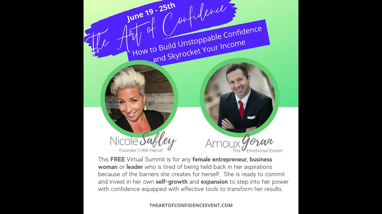 Art of Confidence Event: Arnoux Goran