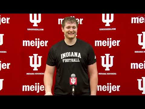 Watch: IU football transfer offensive lineman Trey Wedig Q&A – The ...