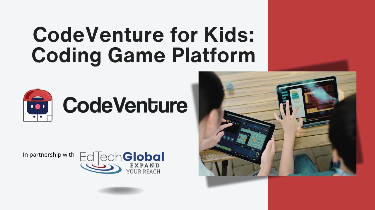 CV: CodeVenture for Kids: Coding Game Platform