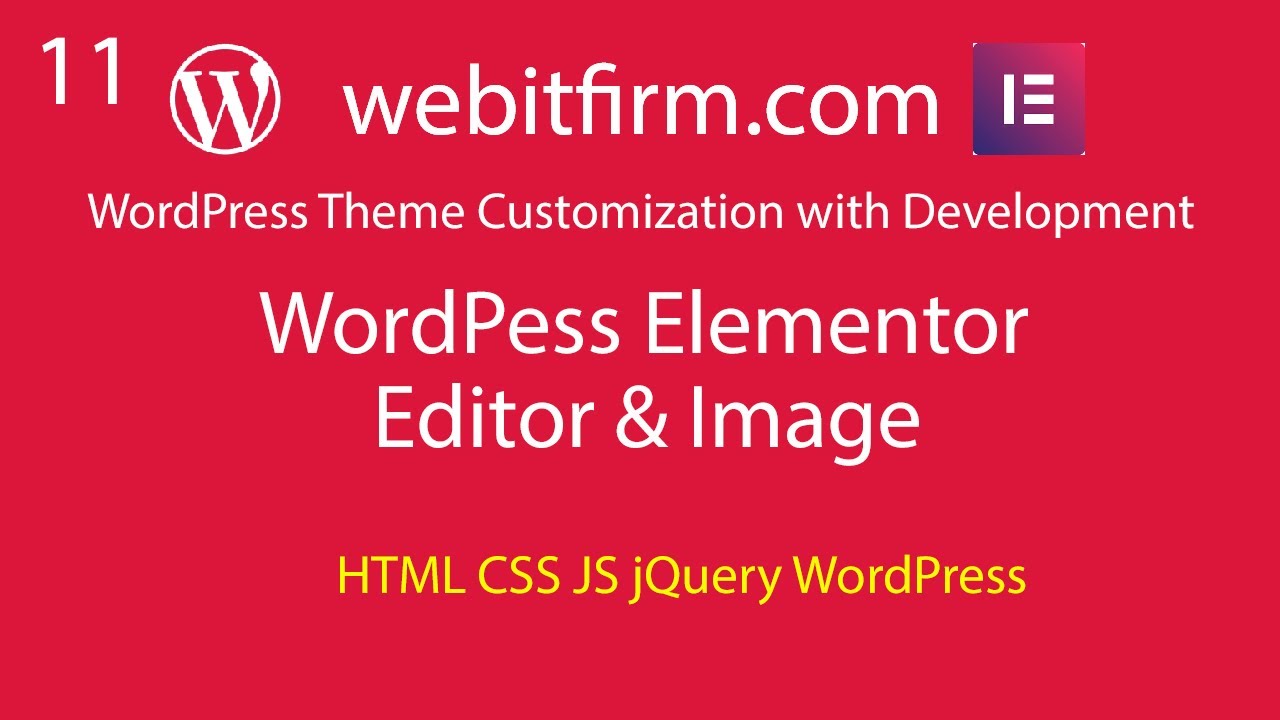 WordPress Theme Customization with Development for beginner tutorial part 11