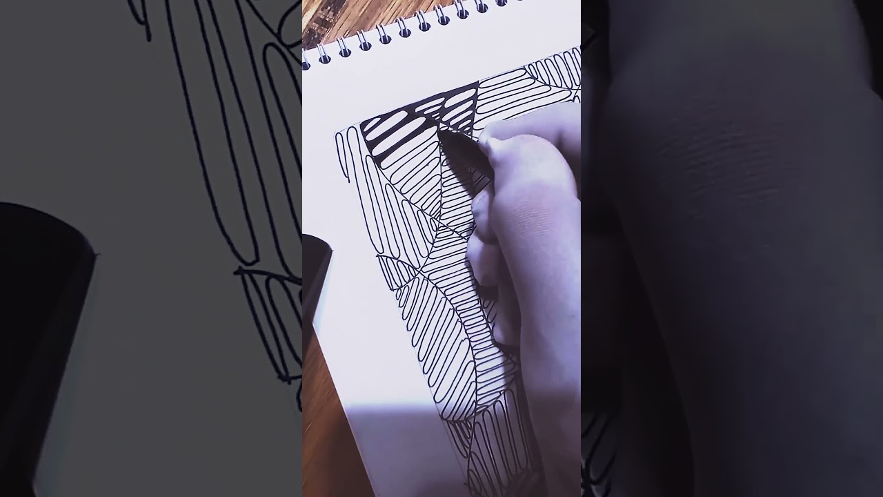 The easy and wonderful result of Zentangle Patterns