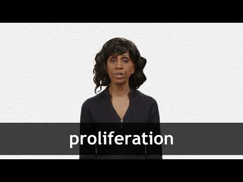 PROLIFERATION definition in American English | Collins English Dictionary