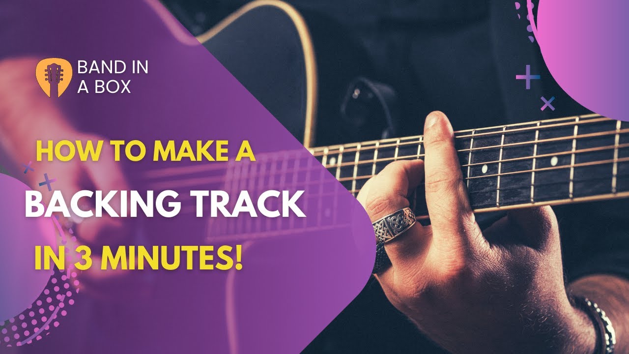 Band in a Box: Quick 3-Minute Backing Track Tutorial (Let It Be)