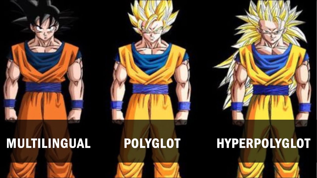 Multilingual vs. Polyglot vs. Hyperpolyglot