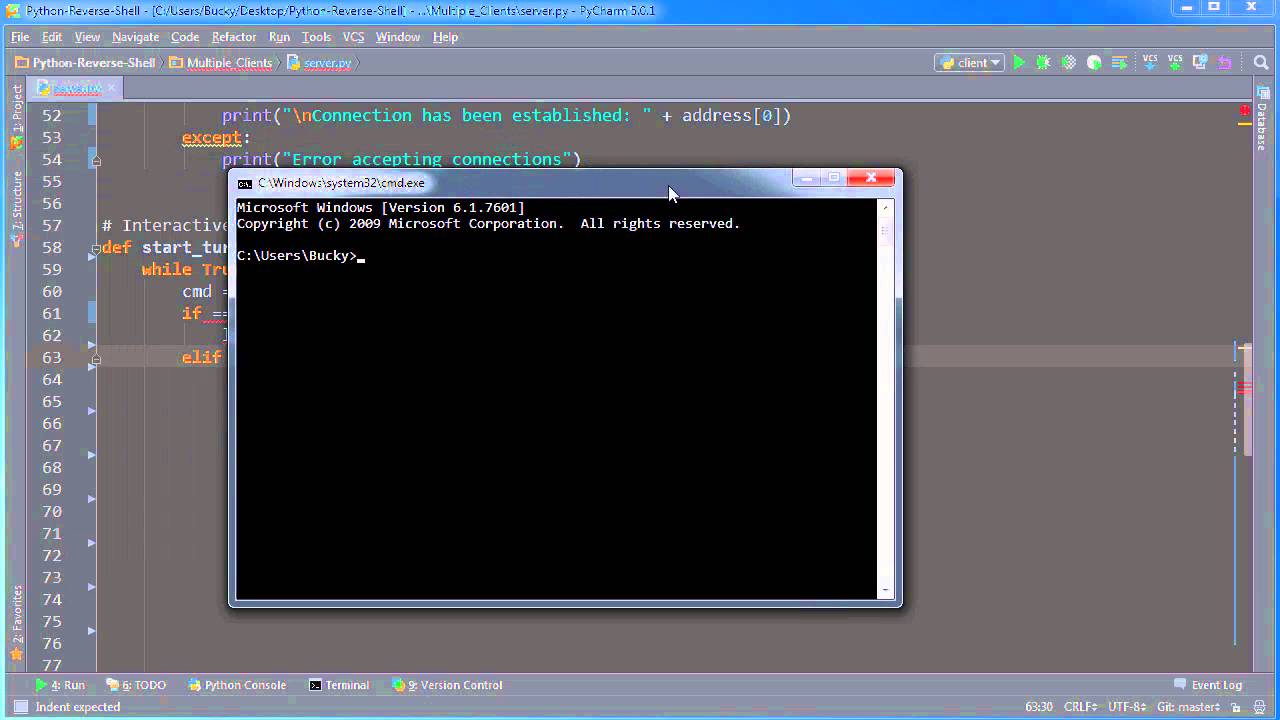Python Reverse Shell Tutorial - 9 - Creating a Custom Interactive Shell