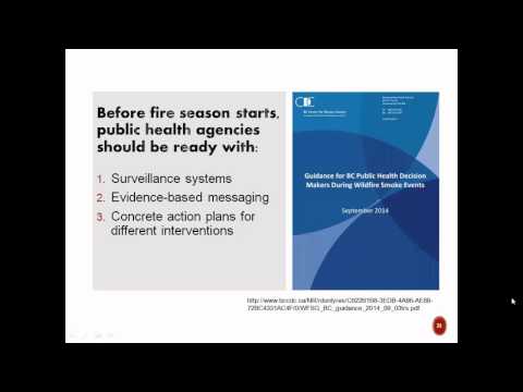 Forest Fire Smoke and Respiratory Health in British Columbia - June 2, 2015
