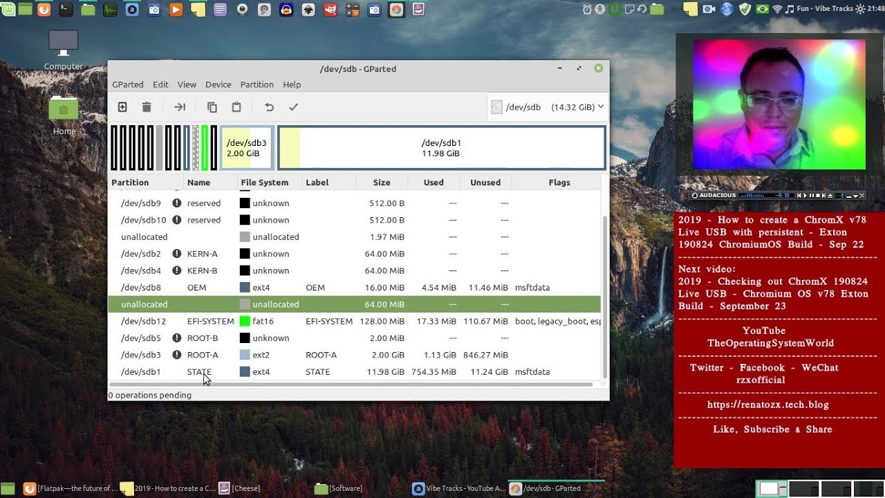 2019 - How to create a #ChromX #LiveUSB - #Exton 190824 #ChromiumOS Build - #September 22