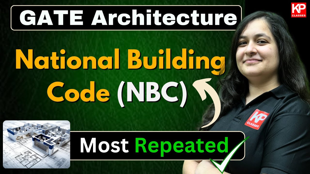 [🔥Most Repeated😮] National Building Code | GATE Architecture 2025 | #gate2025