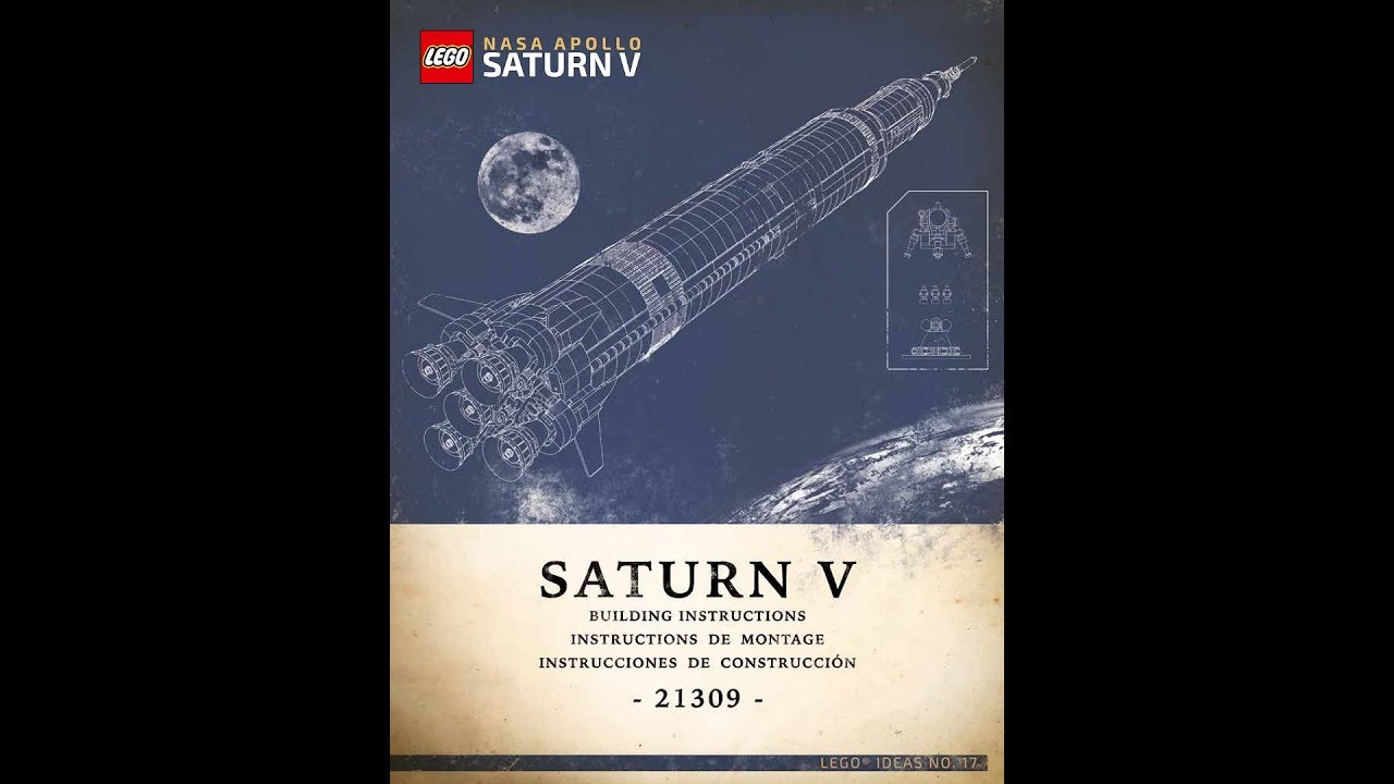 Lego Instructions - Ideas- Set 21309 - Nasa Apollo Saturn V