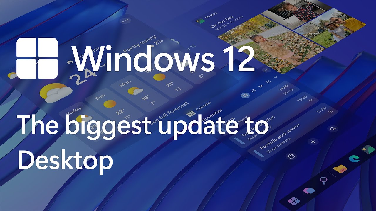Windows 12 - All-new Desktop (Concept)