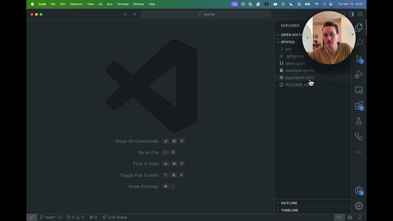 Zero to anywidget in VS Code