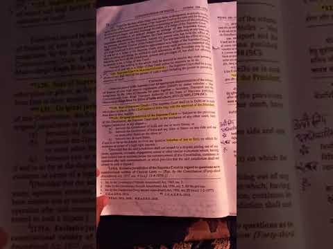 Article 125-131 constitution of india