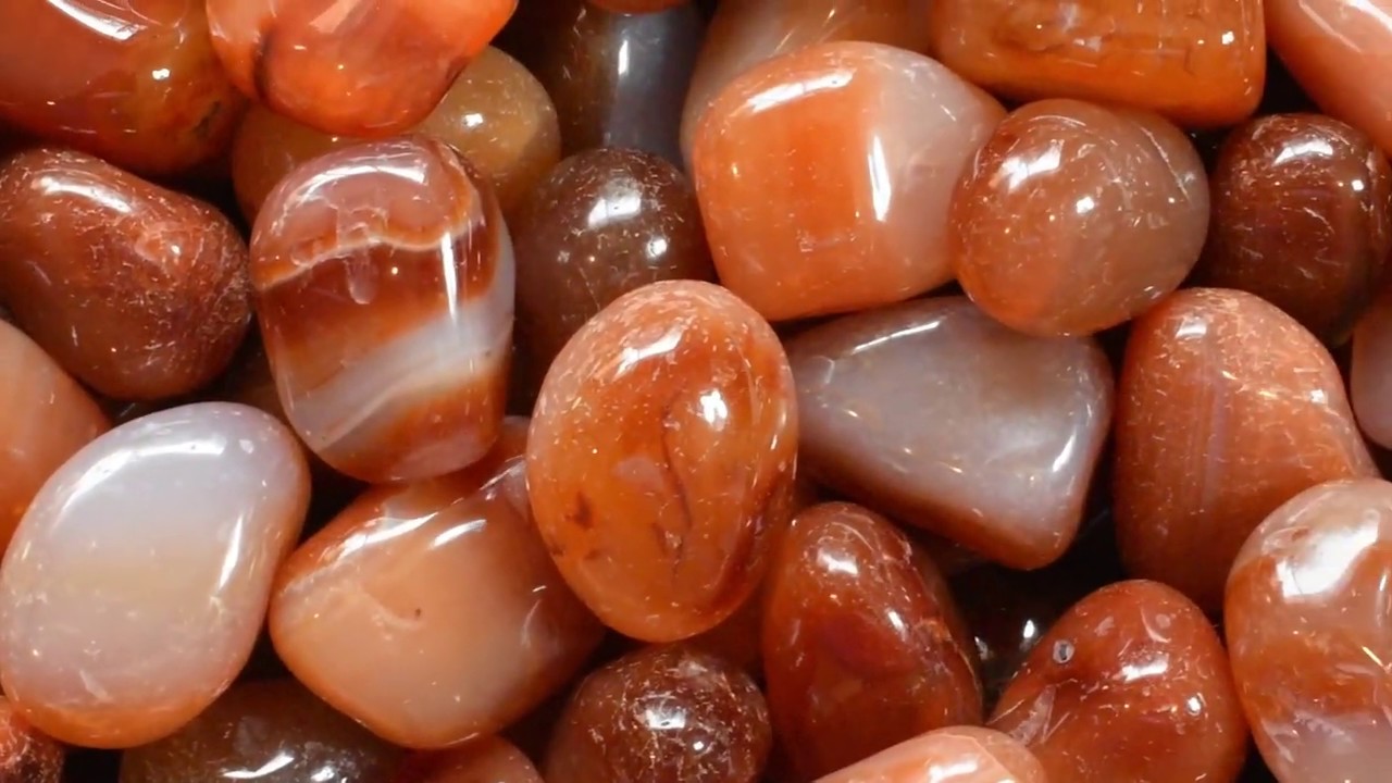 A Crystal for the Present: Carnelian Tumbled Stone