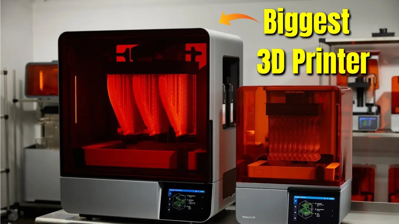 Form 4L Large Format SLA 3D Printer Speed Reliability Accuracy Review