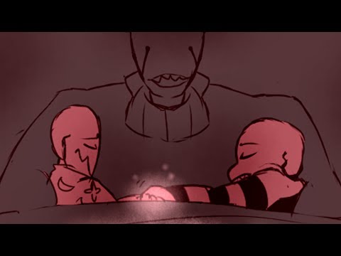 Vampire!Frisk x Gaster x skelebros Family Scenarios - Stormy nights ...