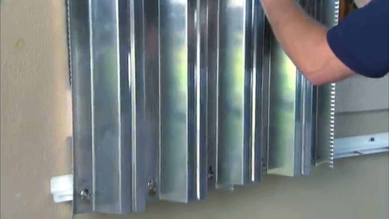 Hurricane Preparedness: Metal Storm Shutter Installation