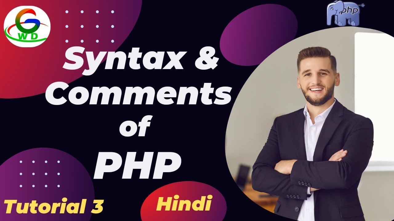 Syntax And Comments in PHP || Guri Web Developer || PHP Tutorial in Hindi 2024
