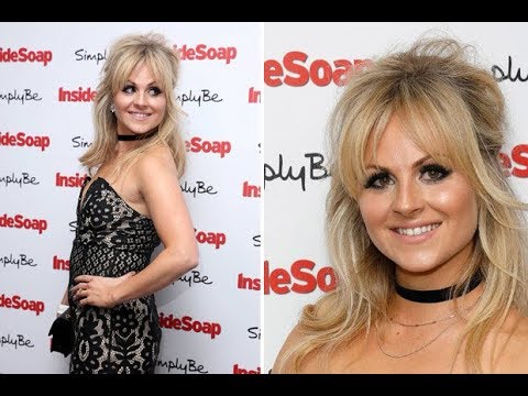 Coronation Street's Tina O'Brien ditches bra for maximum cleavage in plunging minidress