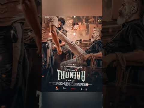 Thunivu second look || thala AK || H Vinith || thunivu update|| #ak #thala #update #thunivu