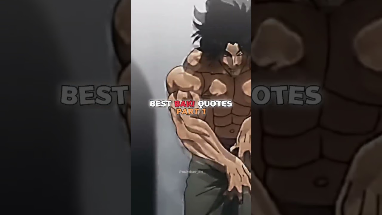 Best Baki Quotes Part 1