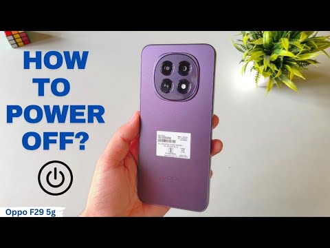 How to power off Oppo F29 5g | Switch off Oppo F29 5g