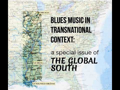 How did blues music spread around the world?