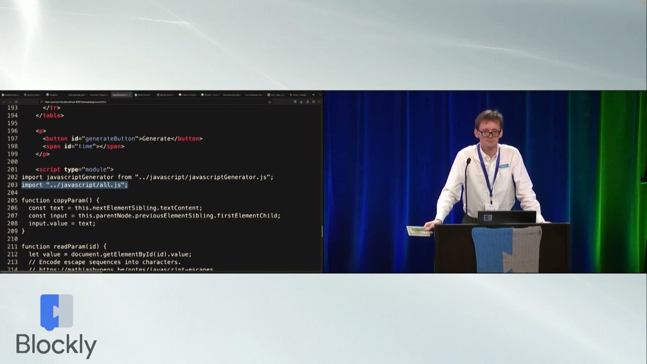 2023 Blockly Developers Summit DAY 1-3: Generators