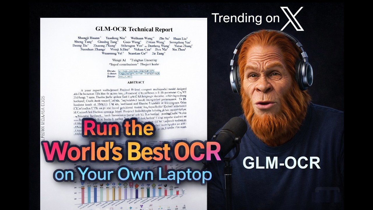 GLM-OCR: Fast 0.9B Local Document Parsing