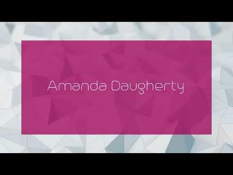 Amanda Daugherty - appearance