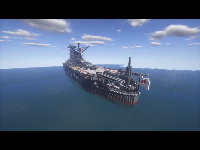 Minecraft Battleship Yamato coming !!!! Minecraft Map