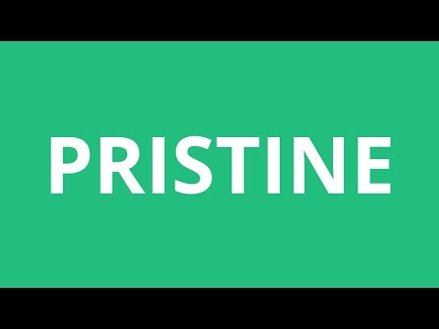 How To Pronounce Pristine - Pronunciation Academy
