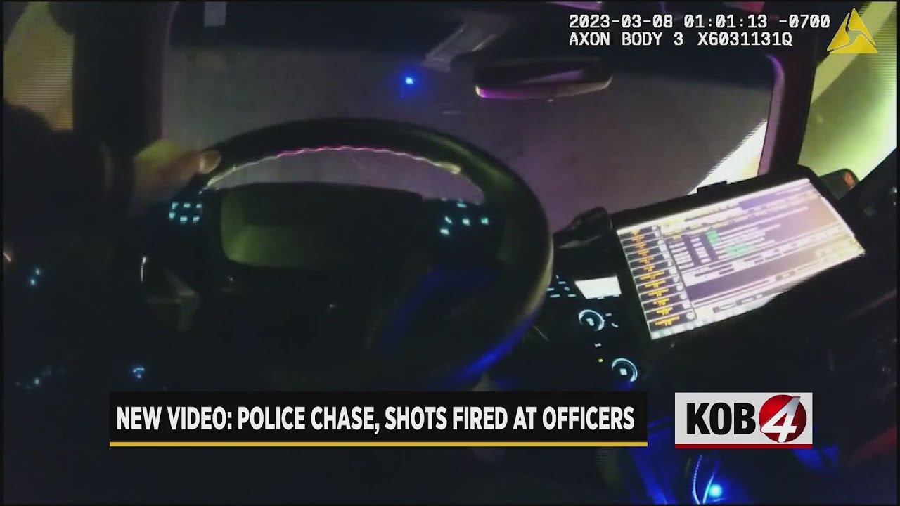 New body cam video shows police chase, shots fired at officers